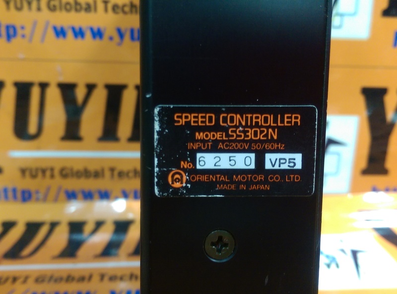 ORIENTAL MOTOR SS302N SPEED CONTROLLER - PLC DCS SERVO Control MOTOR POWER SUPPLY IPC ROBOT